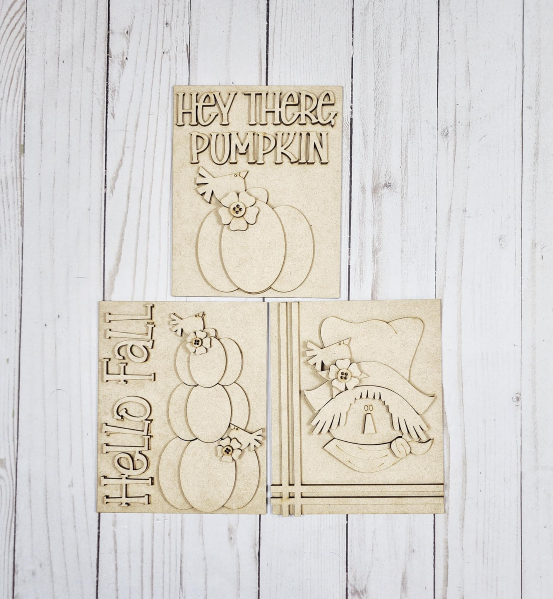 Fall Trio diy sign kit – Rustic Home Co